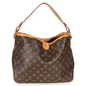 LOUIS VUITTON Monogram Canvas Delightful Pm Shoulder Bag - Brown
