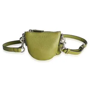 Gucci Pebbled Calfskin Shoulder Pouch