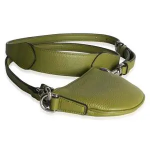 Gucci Pebbled Calfskin Shoulder Pouch