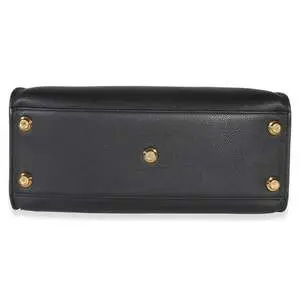 LOUIS VUITTON On My Side Mm Monogram Canvas Top Handle Bag - Black