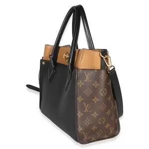 LOUIS VUITTON On My Side Mm Monogram Canvas Top Handle Bag - Black