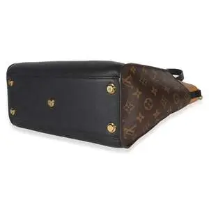 LOUIS VUITTON On My Side Mm Monogram Canvas Top Handle Bag - Black