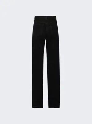 Saint Laurent V Waist Baggy Jeans