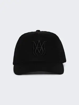 Amiri Canvas Ma Trucker Hat - Black