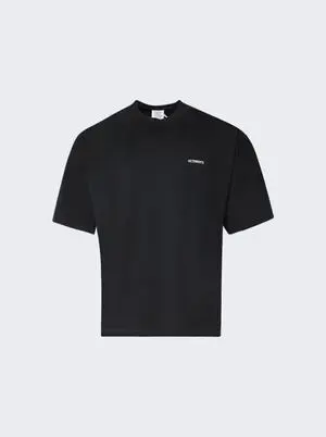 Vetements Classic Logo Boxy Tee Faded And White