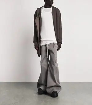 Rick Owens Wide-leg Cargo Trousers - Grey