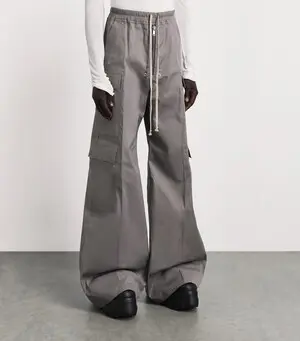 Rick Owens Wide-leg Cargo Trousers - Grey