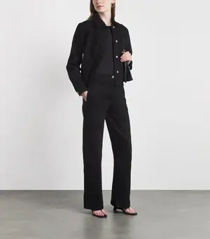 Claudie Pierlot High-rise Wide-leg Jeans