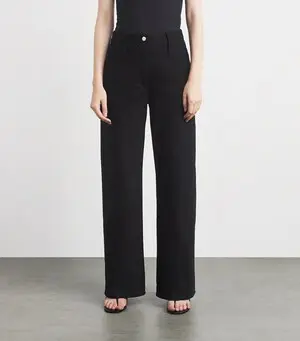 Claudie Pierlot High-rise Wide-leg Jeans