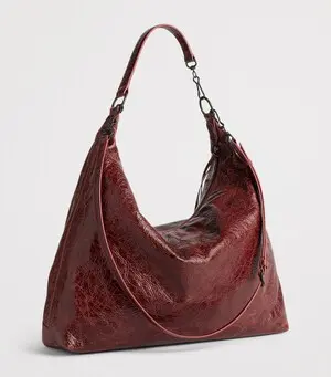 Balenciaga Lambskin Le City Shoulder Bag