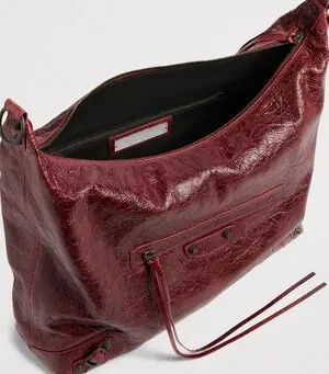 Balenciaga Lambskin Le City Shoulder Bag