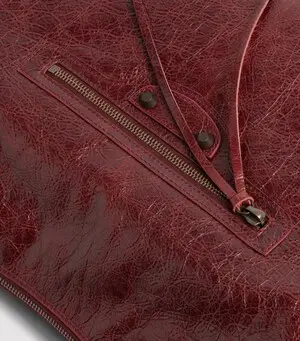 Balenciaga Lambskin Le City Shoulder Bag