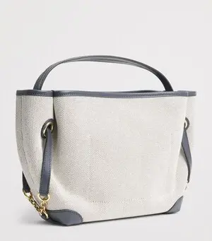 Chloé Small Canvas Clover Carry Top-handle Bag