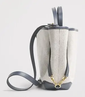 Chloé Small Canvas Clover Carry Top-handle Bag