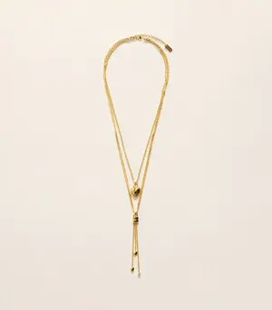 Chloé Mini Paddington Charm Necklace