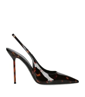 PARIS TEXAS Patent Leather Lidia Slingback Pumps 105