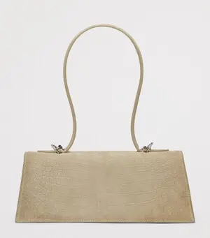 Alexander McQueen Leather Jewelled Top-handle Bag