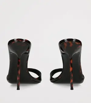 Paris Texas Patent Leather Lidia Mules 105
