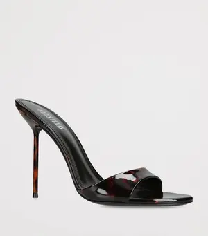 Paris Texas Patent Leather Lidia Mules 105 - Brown