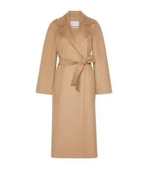 Max Mara Camelwool Belted Coat - Beige