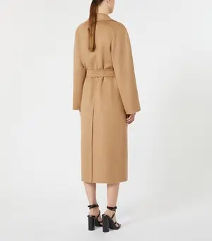 Max Mara Camelwool Belted Coat - Beige