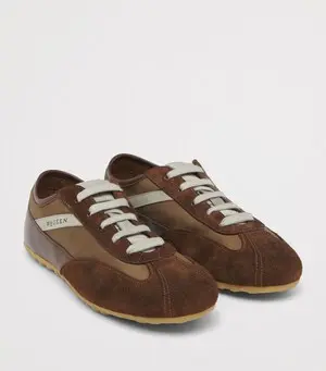Alexander McQueen Suede Boxe Sneakers