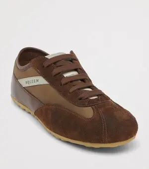 Alexander McQueen Suede Boxe Sneakers
