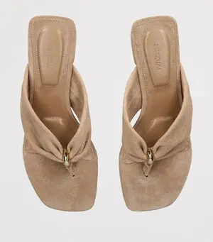 Simkhai Suede Stella Heeled Mules 50