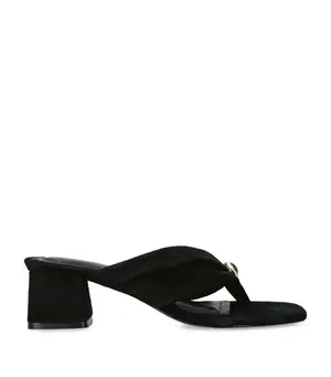 Simkhai Suede Stella Heeled Mules 50