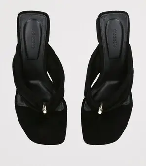 Simkhai Suede Stella Heeled Mules 50