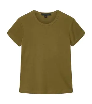 ALLSAINTS Organic Cotton Stevie T-shirt - Green