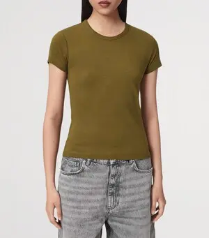 ALLSAINTS Organic Cotton Stevie T-shirt - Green