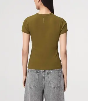 ALLSAINTS Organic Cotton Stevie T-shirt - Green