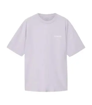 ALLSAINTS Organic Cotton Underground T-shirt - Purple