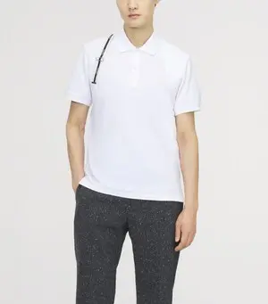 Alexander McQueen Cotton Harness Polo Shirt