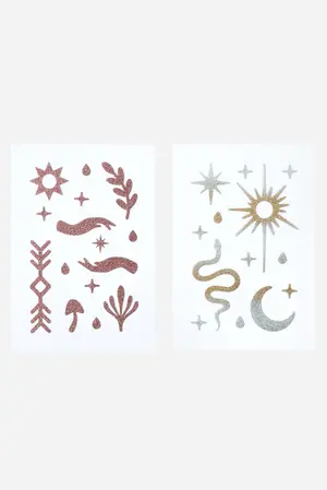NEVER HAVE I EVER Wild Glow Sun Tan Stickers
