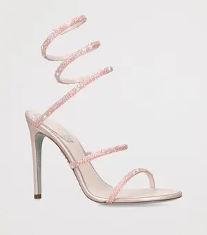 Rene Caovilla Embellished Strappy Stiletto Sandals