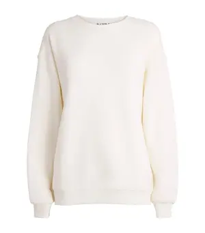 Eterne Cotton Oversized Sweatshirt