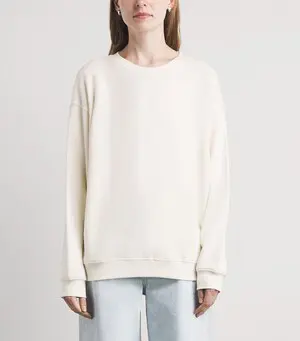 Eterne Cotton Oversized Sweatshirt