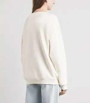 Eterne Cotton Oversized Sweatshirt