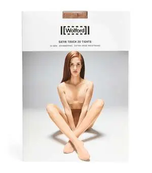 Wolford Satin Touch 20 Tights - Beige