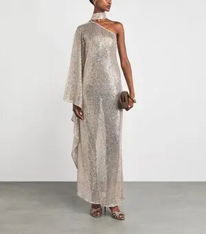 TALLER MARMO Sequin Ubud Disco Maxi Dress