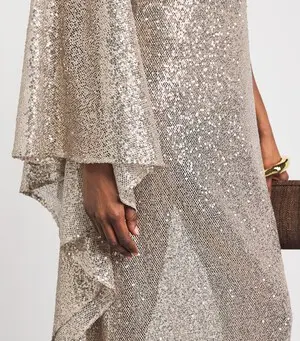 TALLER MARMO Sequin Ubud Disco Maxi Dress