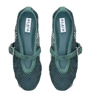 Alaïa Mesh Ballet Flats