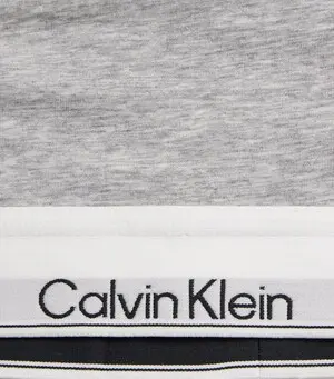 Calvin Klein Cotton-blend Icon Unlined Bralette