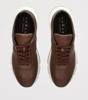 Hogan Leather Hyperlight Sneakers