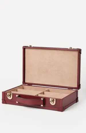 Brunello Cucinelli Calfskin Glasses Organizer