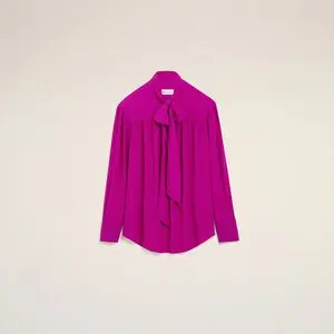 AMI Paris Lavallière Blouse