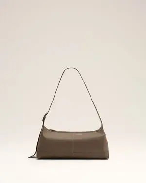 AMI Paris Small Taurillon Leather Crossbody Bag