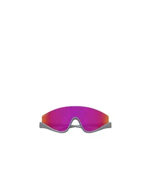 Gucci Shield Frame Sunglasses - Metallic-ruthenium